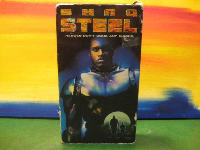 STEEL SHAQ SHAQUILLE O'Neal Superhero Movie Video VHS Tape £10.04 ...
