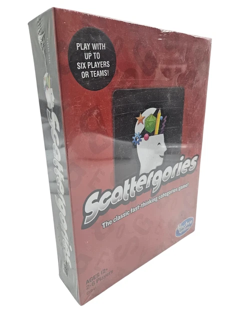 HASBRO GAMING SCATTERGORIES Board Game Original version Brand New ...