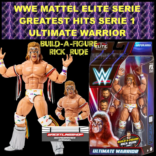 WWE MATTEL ELITE Survivor Serie 2022 Ultimate Warrior Wrestling Figur Raw Basic EUR 34,99 ...