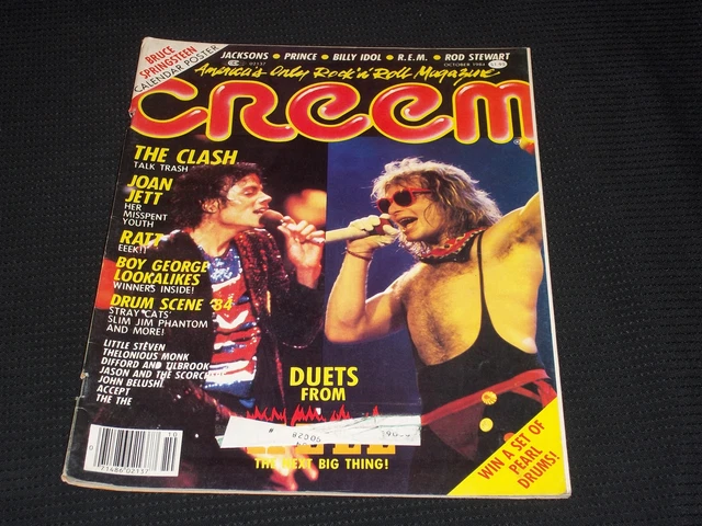 1984 OCTOBER CREEM Magazine - David Lee Roth Cover - L 11286 £29.64 ...
