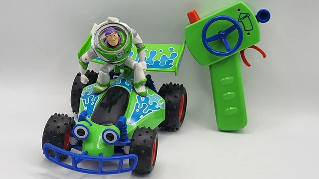 DISNEY PIXAR TOY Story Remote Control RC Toy Car - Buzz Lightyear ...