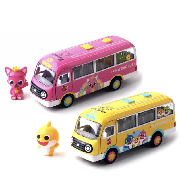 PINKFONG BABY SHARK Kindergarten Bus Pinkfong Baby Shark Figure K-Toy £ ...