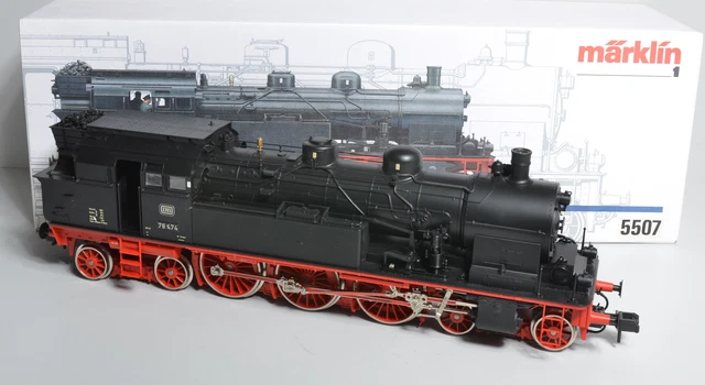 MÄRKLIN 5507 DAMPFLOK BR 78 der DB / FP / Rauch / OVP / Spur 1 EUR 369 ...
