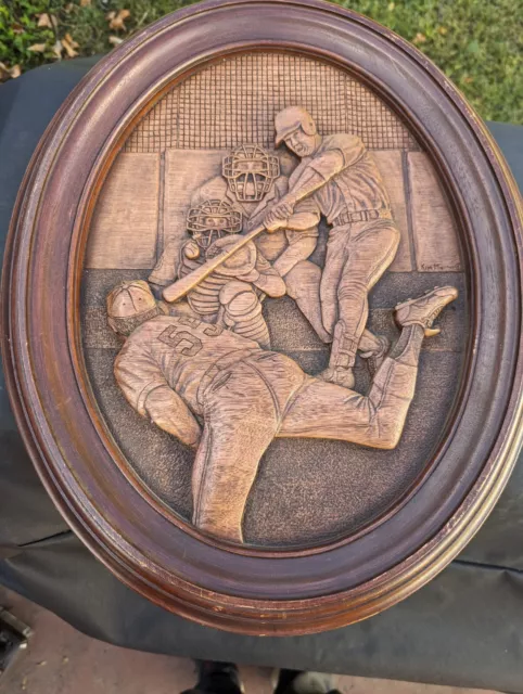 KIM MURRAY RARE Wood Carve Collectible $43.00 - PicClick CA