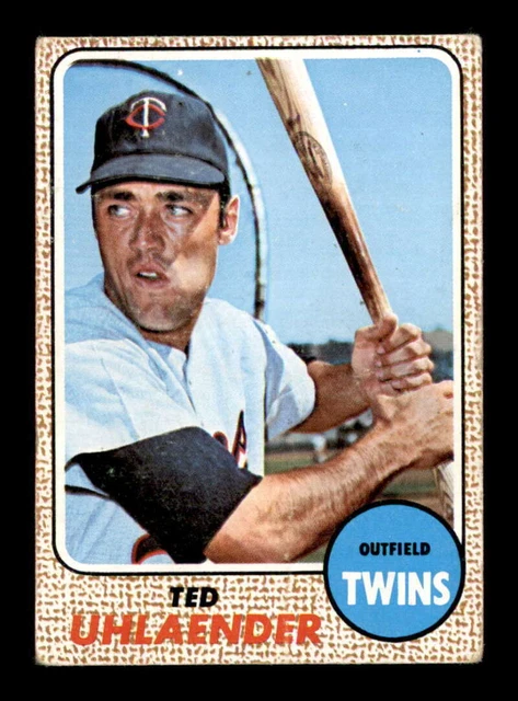 1968 TOPPS #28 Ted Uhlaender VG/VGEX X2899725 EUR 1,67 - PicClick FR