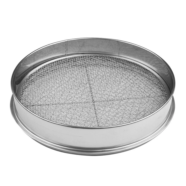 SOIL SIEVE SIEVE Frame Sieve Mesh Soil Sieve Stainless Steel Brand New ...