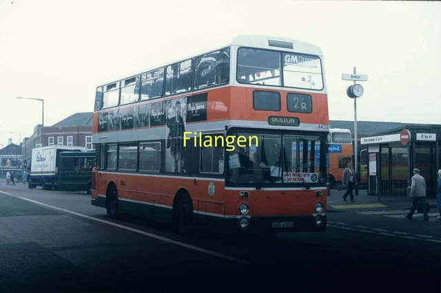 ORIGINAL BUS COLOUR SLIDE Greater Manchester North Leyland Atlantean ...