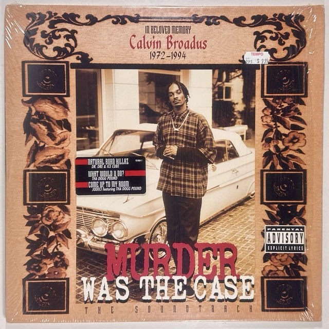 MURDER WAS THE Case Snoop First 1994 OG Soundtrack VG+ LP Shrink w ...