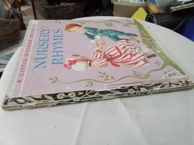NURSERY RHYMES LITTLE Golden Book 1942-1947 Sydney #286 GC $15.39 ...