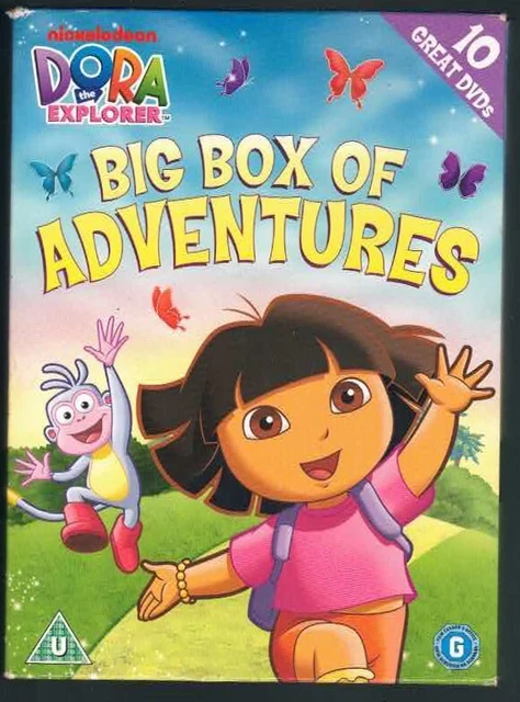DORA THE EXPLORER - Big Box Of Adventures (10 DVD Boxset) Region 2 $40. ...