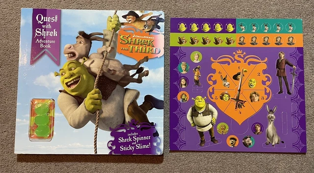 SHREK THE THIRD Quest With Shrek Adventure Book Complete V. Rare $53.02 ...
