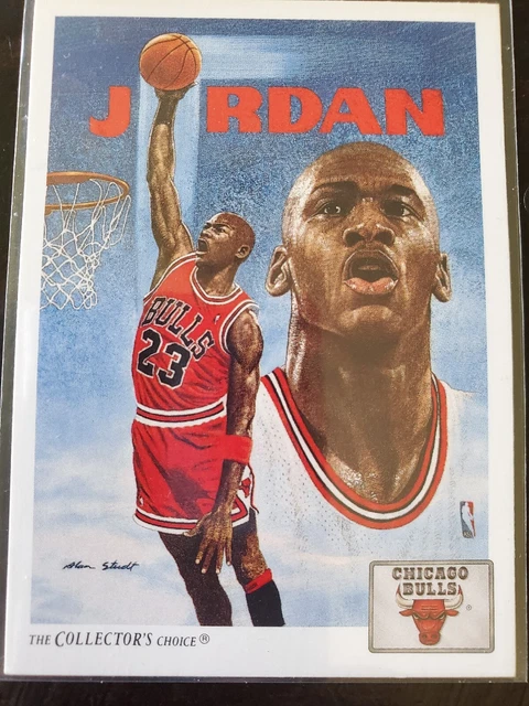 1991 UPPER DECK Collector's Choice Michael Jordan #75 Checklist Bulls ...