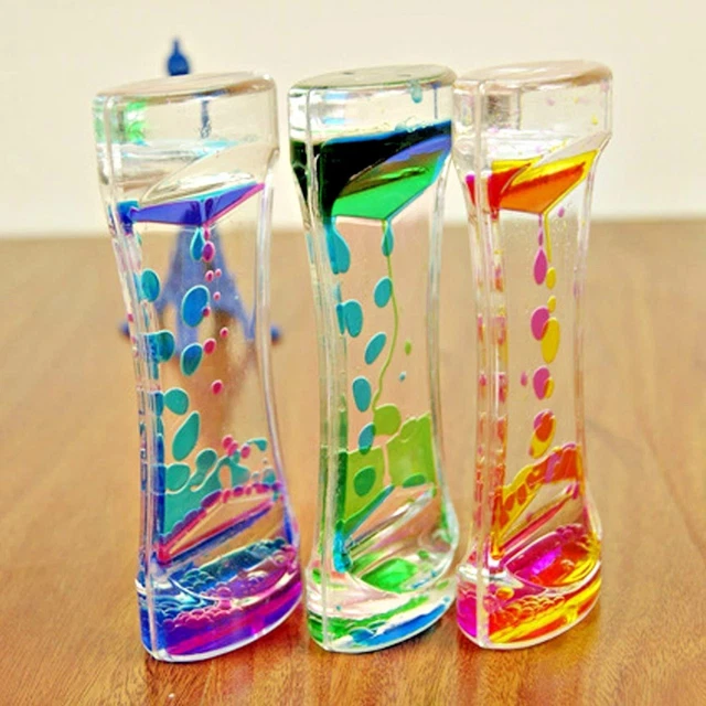 NEW TIMER LIQUID Floating Desktop Motion Visual Comfort Flat Timer Oil ...