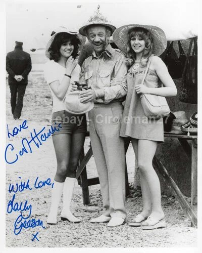 CAROL HAWKINS / Sally Geeson Sexy "Carry On" Signed Autographed 8x10 ...