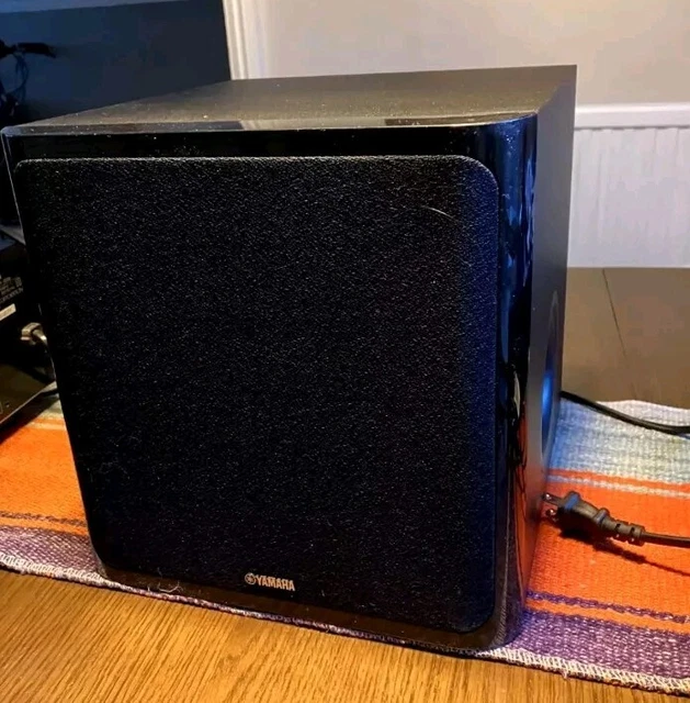 BLACK ACTIVE YAMAHA NS-SW20 powered SUBWOOFER £80.00 - PicClick UK