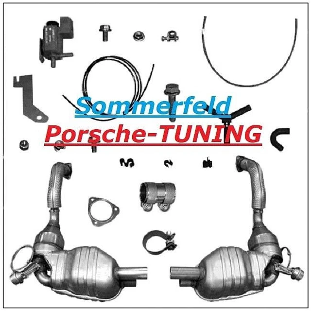OEM PORSCHE BOXSTER Cayman 987 + S MK1 Klappenauspuff Sport Exhaust ...