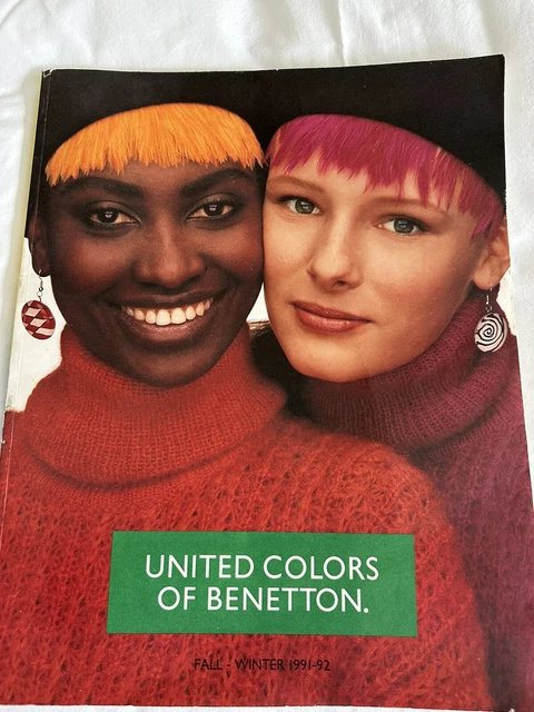 1991 UNITED COLORS Of Benetton Magazine Fall/winter Volume 1 Number 1 £ ...