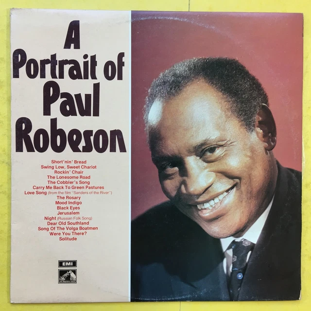 UN PORTRAIT DE Paul Robeson - Hmv SOXLP-7602 Ex+ État EUR 10,24 ...