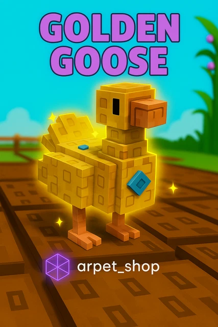 [🐶] ROBLOX GROW A GARDEN | Golden Goose [Divine] | Fast & Easy 🌱 $4.81 ...