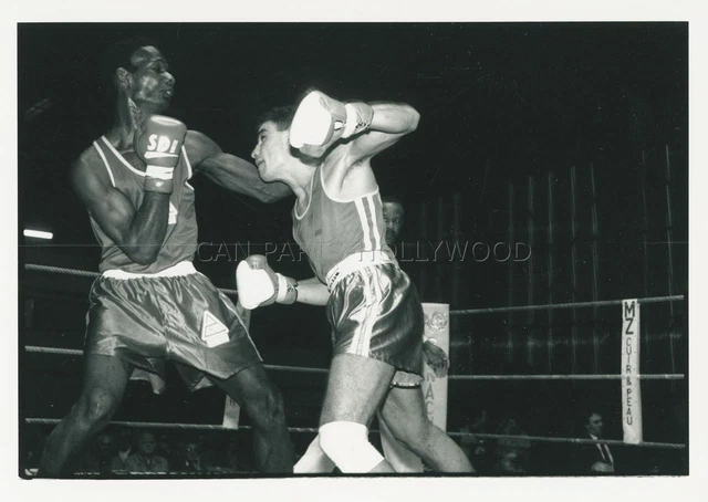JAMES A. FOX BOXE BOXING 1980s VINTAGE PHOTO ORIGINAL #10 SERIE #15 EUR ...
