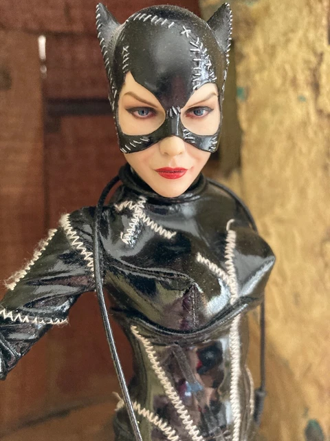 CATWOMAN ACPLAY MICHELLE Pfeiffer no Hot Toys/Sideshow Tim burton ...
