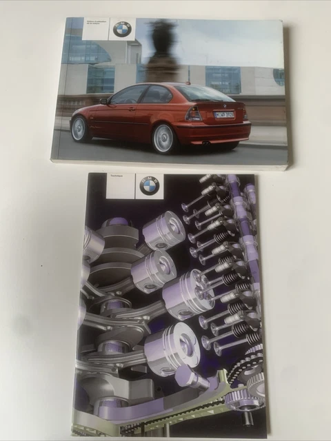 MANUEL NOTICE D Utilisation BMW Serie 3 EUR 35,00 - PicClick FR