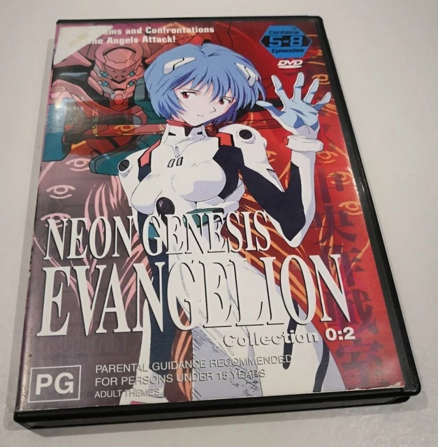 NEON GENESIS EVANGELION : Collection 2 (DVD, 2001) RARE OOP! Eps. 5-8 ...