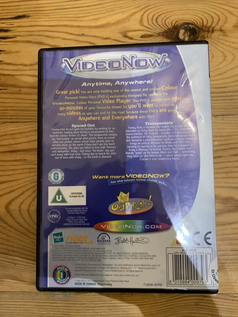 THE FAIRLY ODD Parents - Totally Spaced Out AND Transparents [DVD] RARE ...