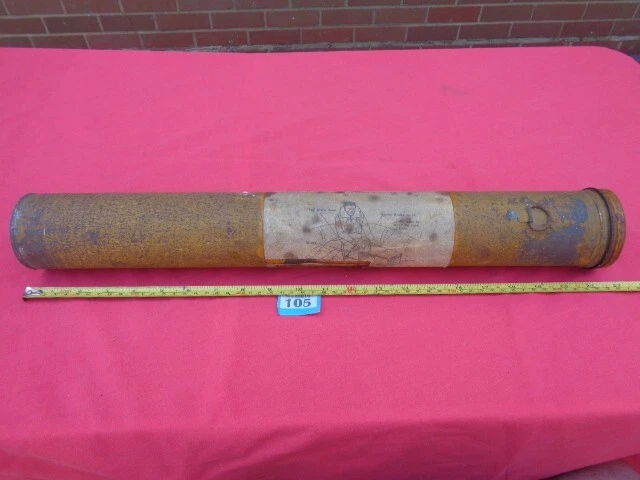 GIBSON GIRL RAF Air Ministry WW2 Air-Sea Rescue Box Kite Metal ...