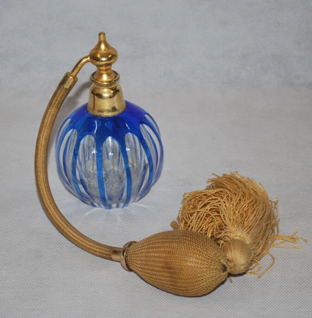 ANCIEN VAPORISATEUR PARFUM cristal St Louis ? EUR 35,00 - PicClick FR