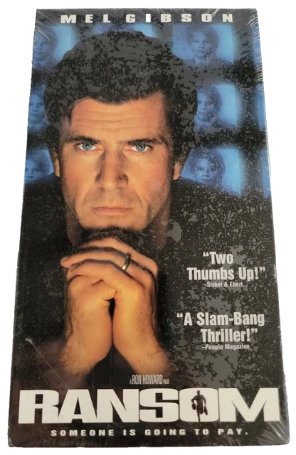 RANSOM (1997) VHS Mel Gibson Brand New Factory Sealed Watermark 8295 £ ...