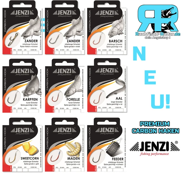 FORELLENHAKEN ANGELHAKEN ZANDERHAKEN Ryderhaken Barschhaken Karpfen Aal Feeder EUR 4,59 ...