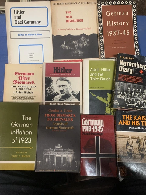 HISTORY OF GERMANY Adolf Hitler and Nazi World War 2 Paperback Books ...