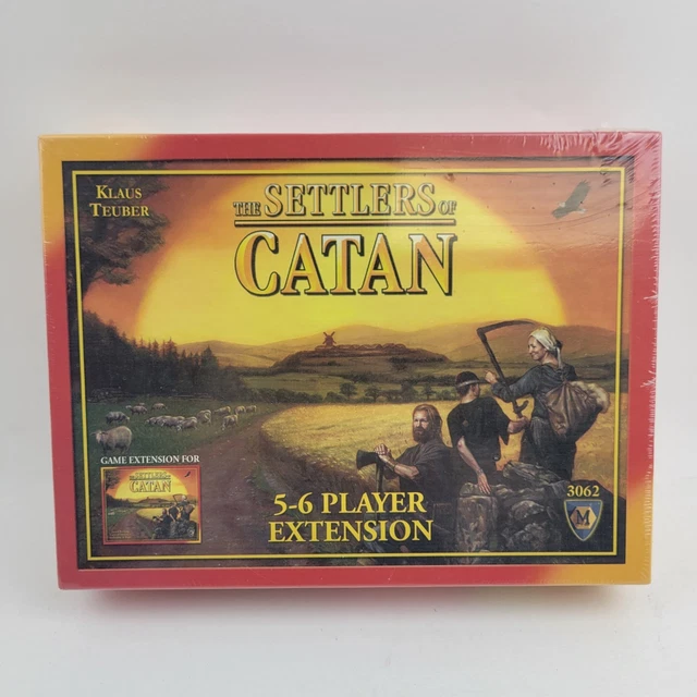 THE SETTLERS OF Catan 5-6 Player Extension Mayfair Games #3062 ...