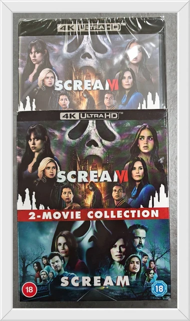 SCREAM (2022)/SCREAM VI [18] 4K UHD Blu-ray £28.40 - PicClick UK