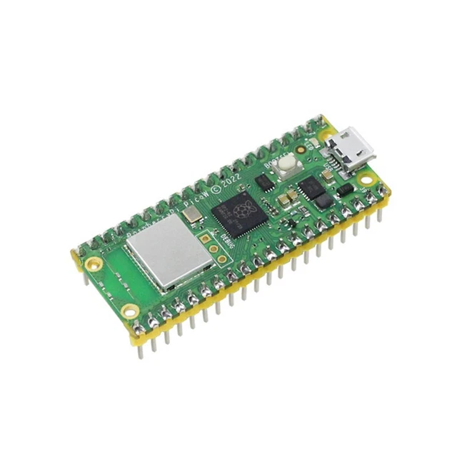 RASPBERRY PI PICO W WH 2022 Board Wireless LAN RP2040 microcontroller ...
