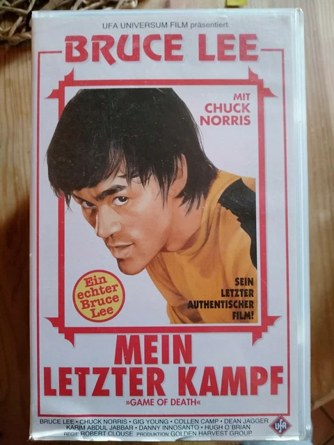 VHS RARITÄT: BRUCE LEE - MEIN LETZTER KAMPF (1978) ab 18 EUR 26,99 - PicClick DE