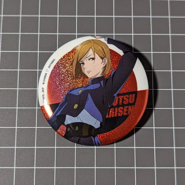 JUJUTSU KAISEN NOBARA Kugisaki Can Badge Official Anime Merchandise EUR ...