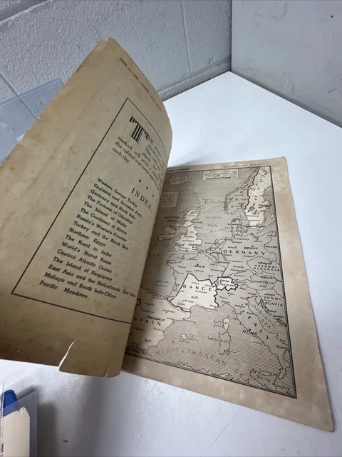 VINTAGE NEWSPAPER THE Leader War Maps 1941 War Australia Ww2 For Men ...