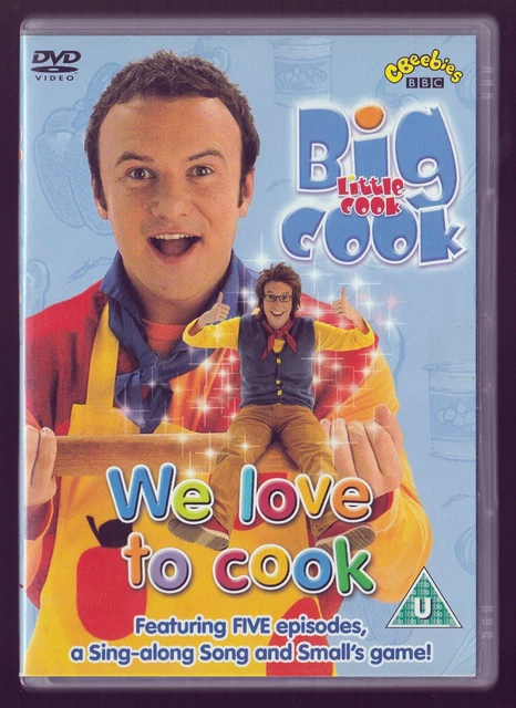 BIG COOK LITTLE Cook DVD - We love to cook BBC CBeebies 2004 £12.00 ...