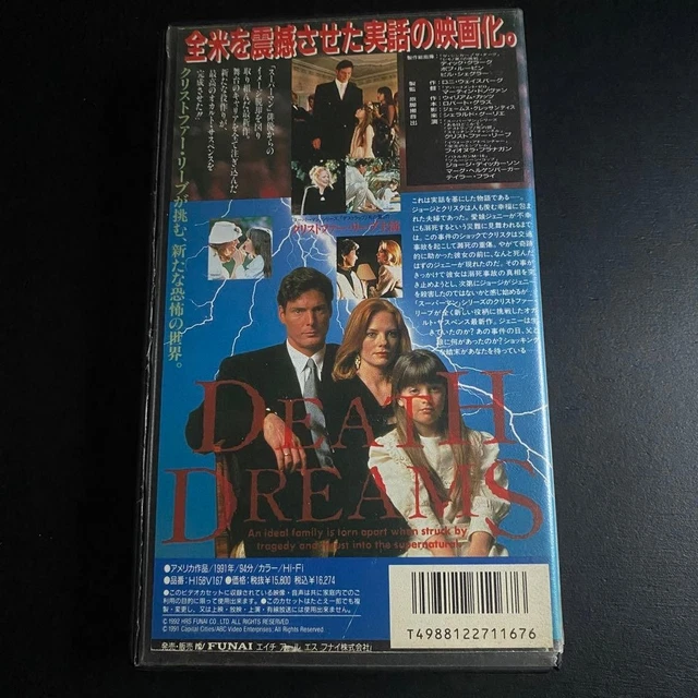CHRISTOPHER REEVE DEATH Dreams VHS Rare Horror Sci-Fi Thriller £53.12 ...