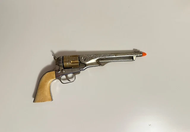 VINTAGE HUBLEY COLT 45 Toy Cap Gun Diecast Western Cowboy Revolver £91. ...