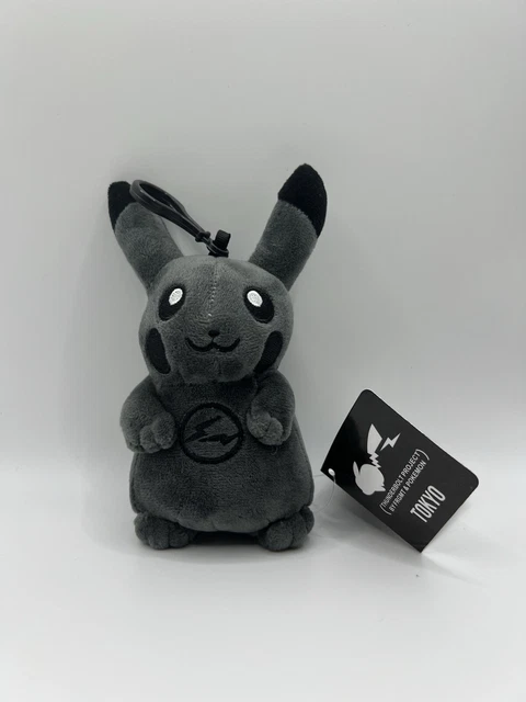 PIKACHU GREY 2018 Keychain Plush Thunderbolt Project By FRGMT And ...