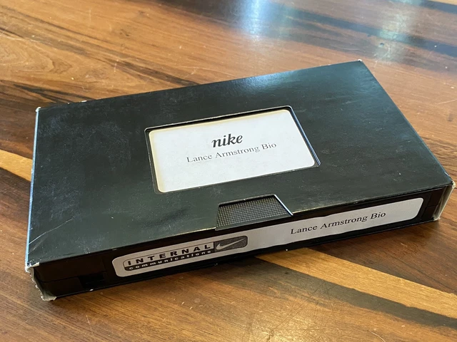 RARE LANCE ARMSTRONG Bio Nike Internal Communications VHS Video Tape ...