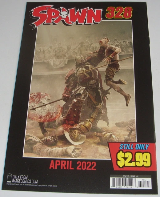 SPAWN NO 327 Image Comic February 2022 Todd McFarlane Spiderman 1 Parody Cover EUR 5,71 ...