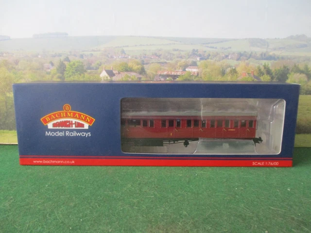 BACHMANN SE&CR BIRDCAGE Composite Lavatory Coach Br Crimson. Cat No.39 ...