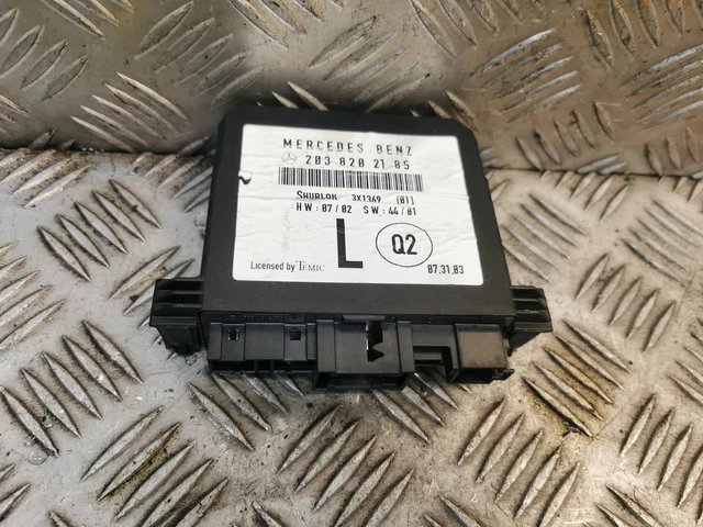 MERCEDES W203 DOOR Control Module Unit Ecu Rear Left C Class W203 A ...