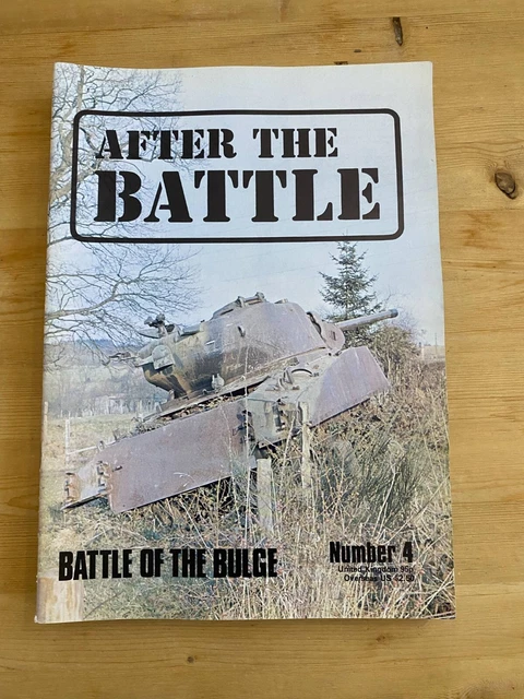 AFTER THE BATTLE - Battle Of The Bulge No. 4 Magazine VG+ World War MG3 ...