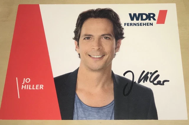 RAR JO HILLER Original signierte Autogrammkarte WDR Autogramm Karte AK ...