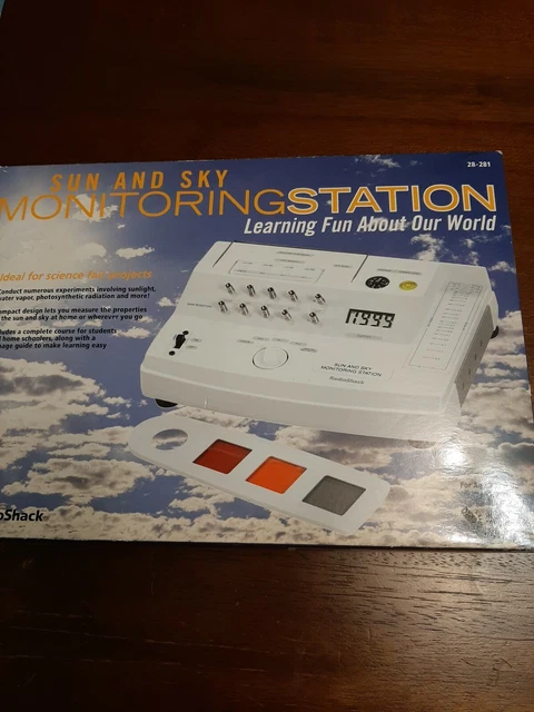 SCIENCE FAIR WEATHER, Sun & Sky Monitoring Station, Radio Shack, New in ...